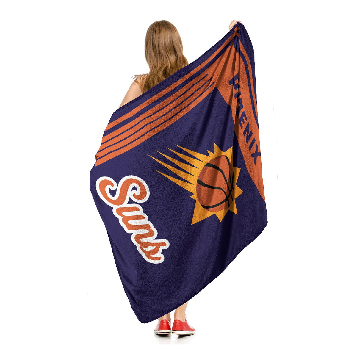 Phoenix Suns NBA Officially Licensed Throw Blanket 46x60 | Sweet Home ...