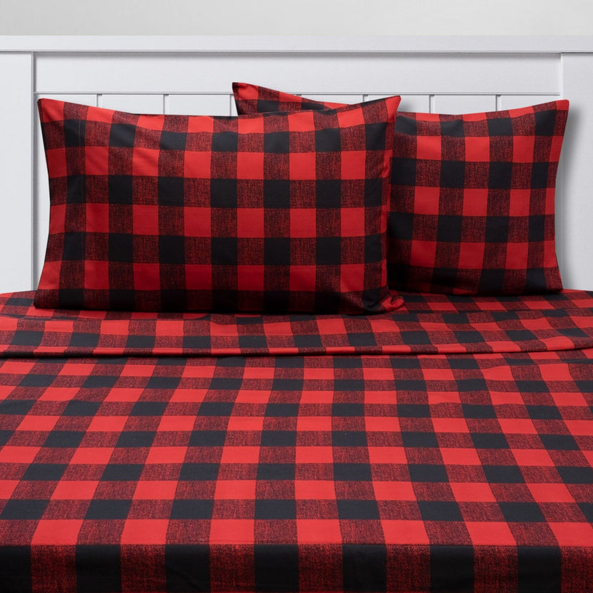 Buffalo Check 5-Piece Comforter set | Sweet Home Collection