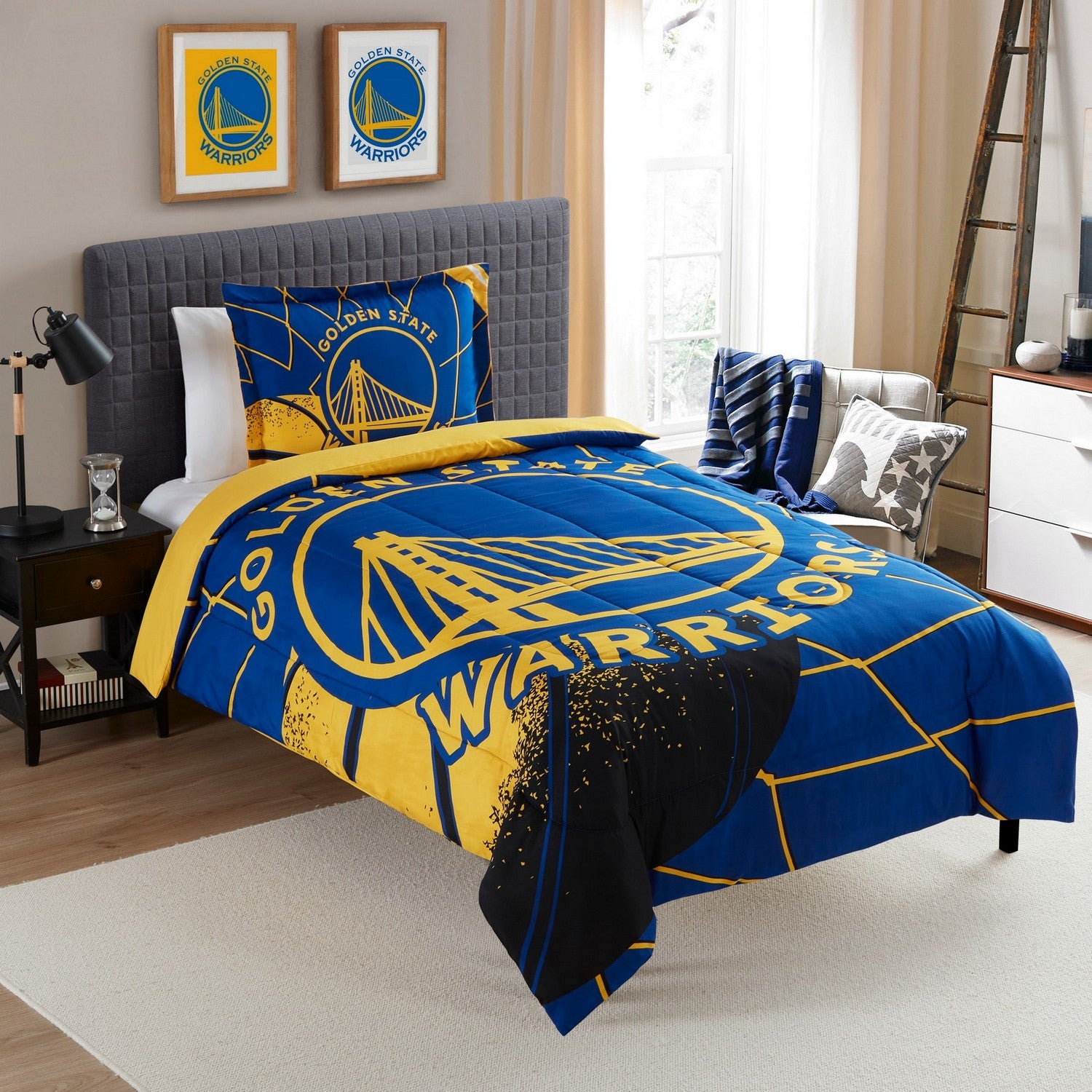 Golden State Warriors NBA Officially Licensed Comforter Set | Sweet ...