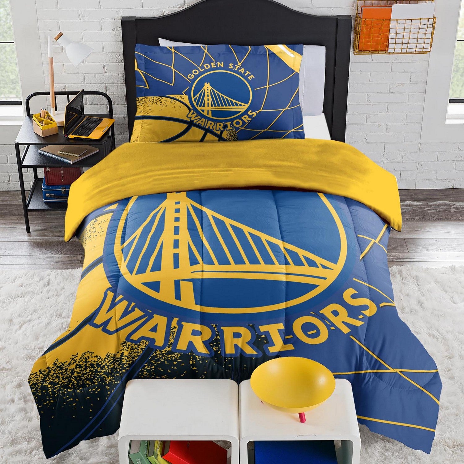 Golden State Warriors NBA Officially Licensed Comforter Set | Sweet ...